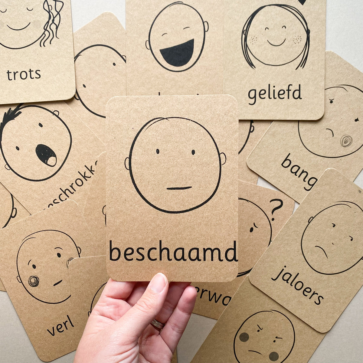 Emotion Flashcards - Dutch – The Little Coach House